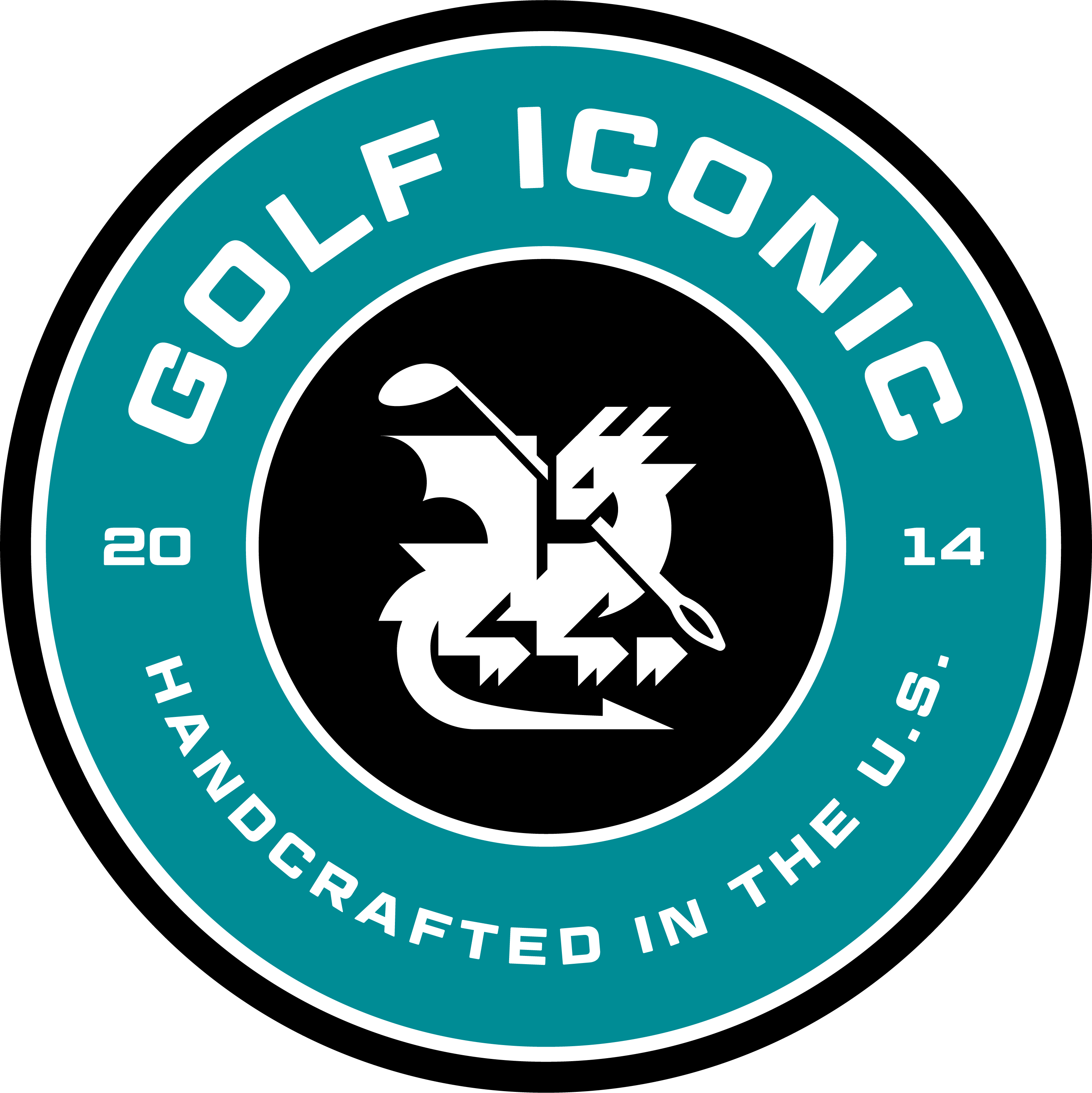 Golf Iconic Custom golf club head covers